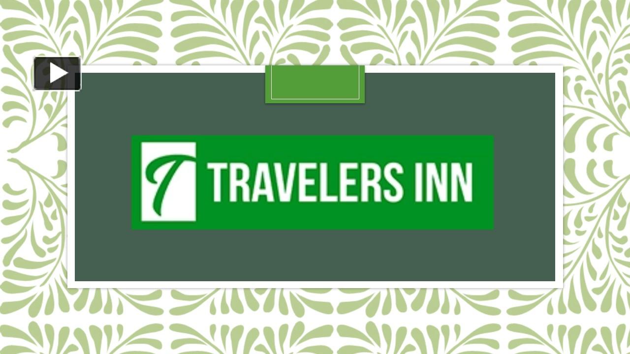 Travelers Inn Sep 2023 presentation | free to download