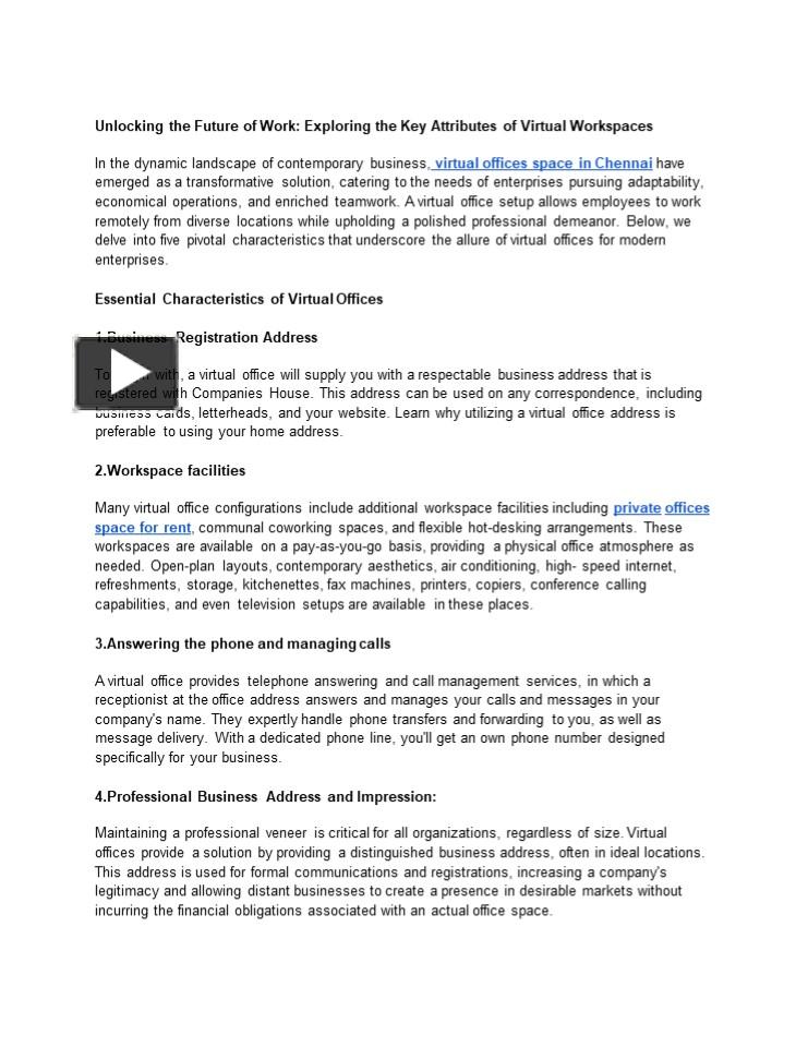 PPT – Unlocking the Future of Work: Exploring the Key Attributes of ...