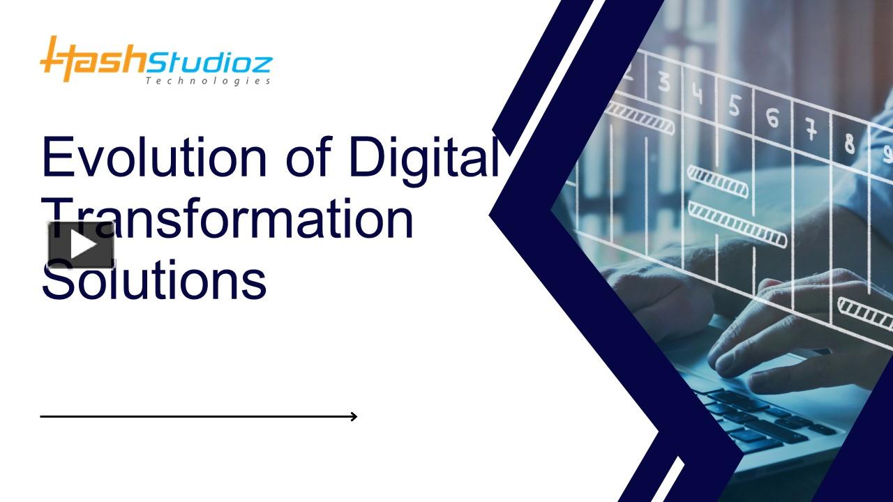Evolution of Digital Transformation Solutions presentation | free to ...