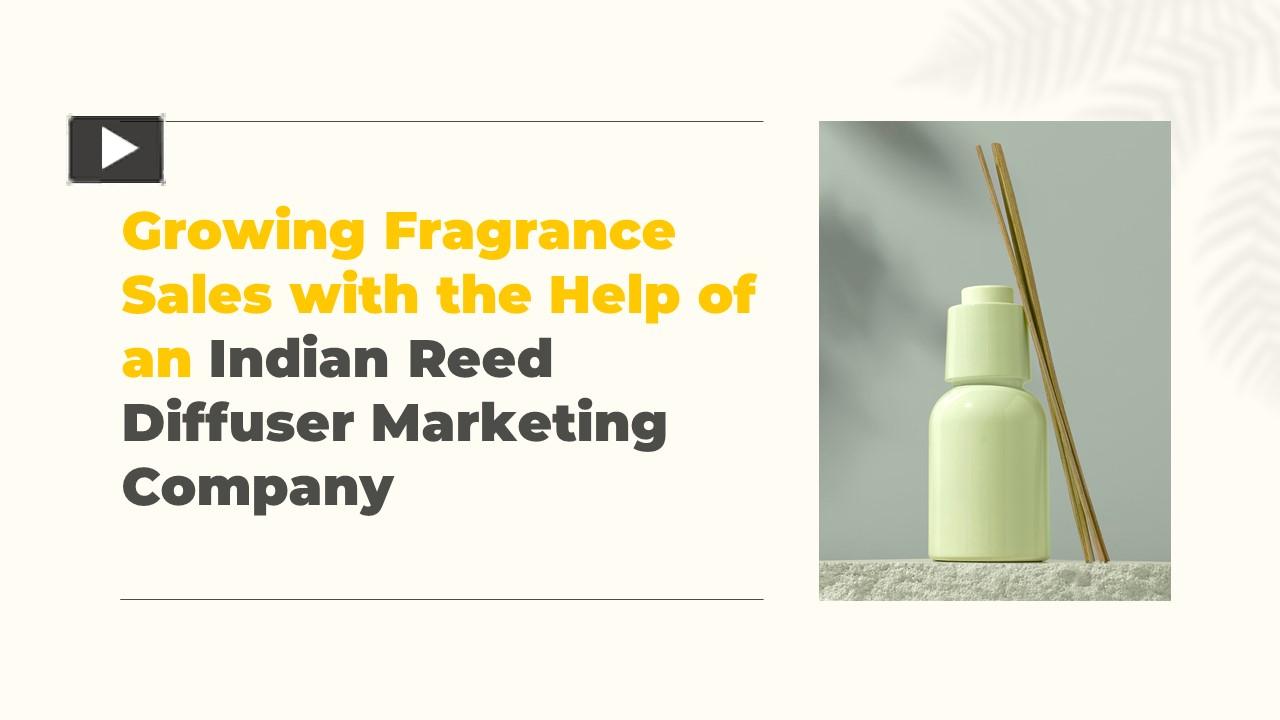Company Reed Diffuser Marketing: Knowledge That Counts presentation ...