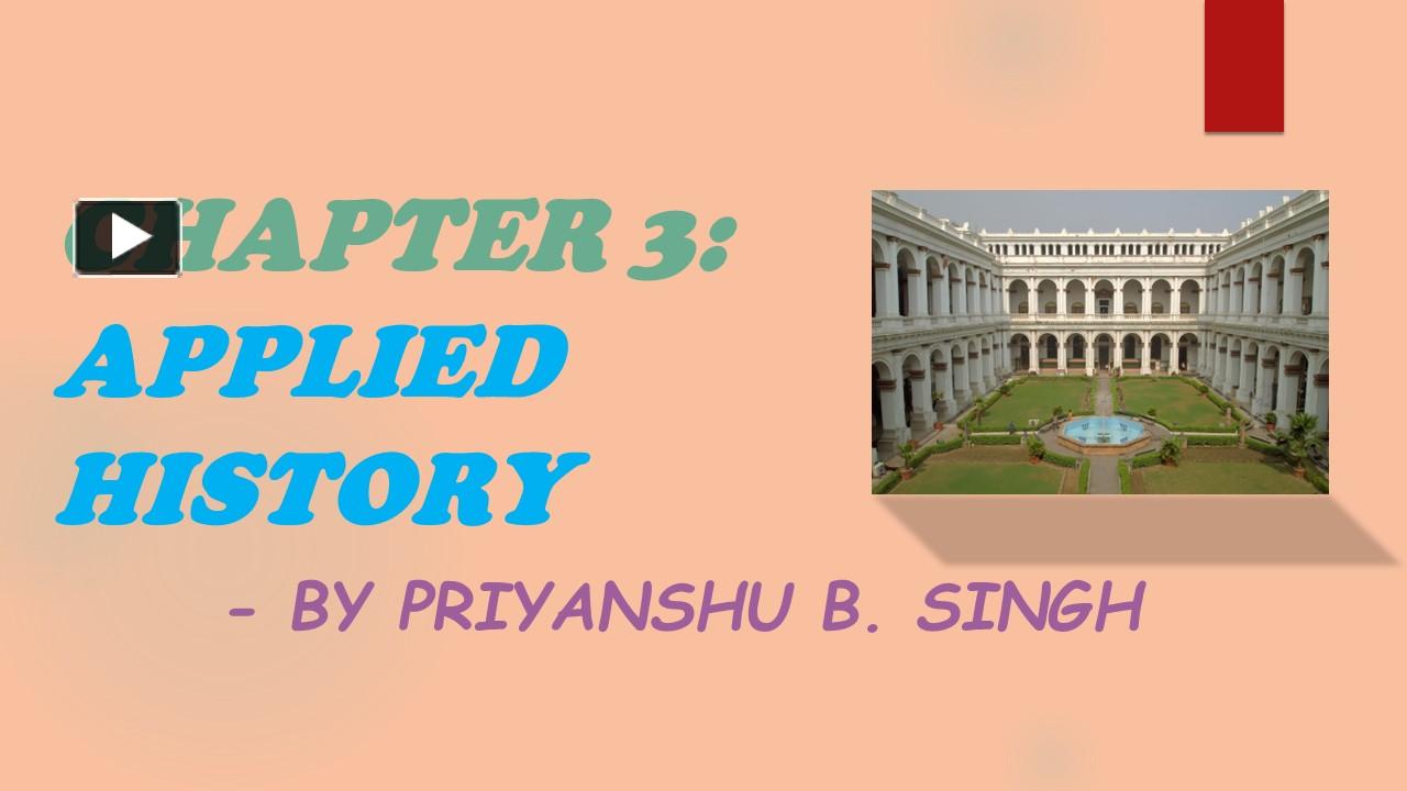 Applied History_Class10 presentation | free to download