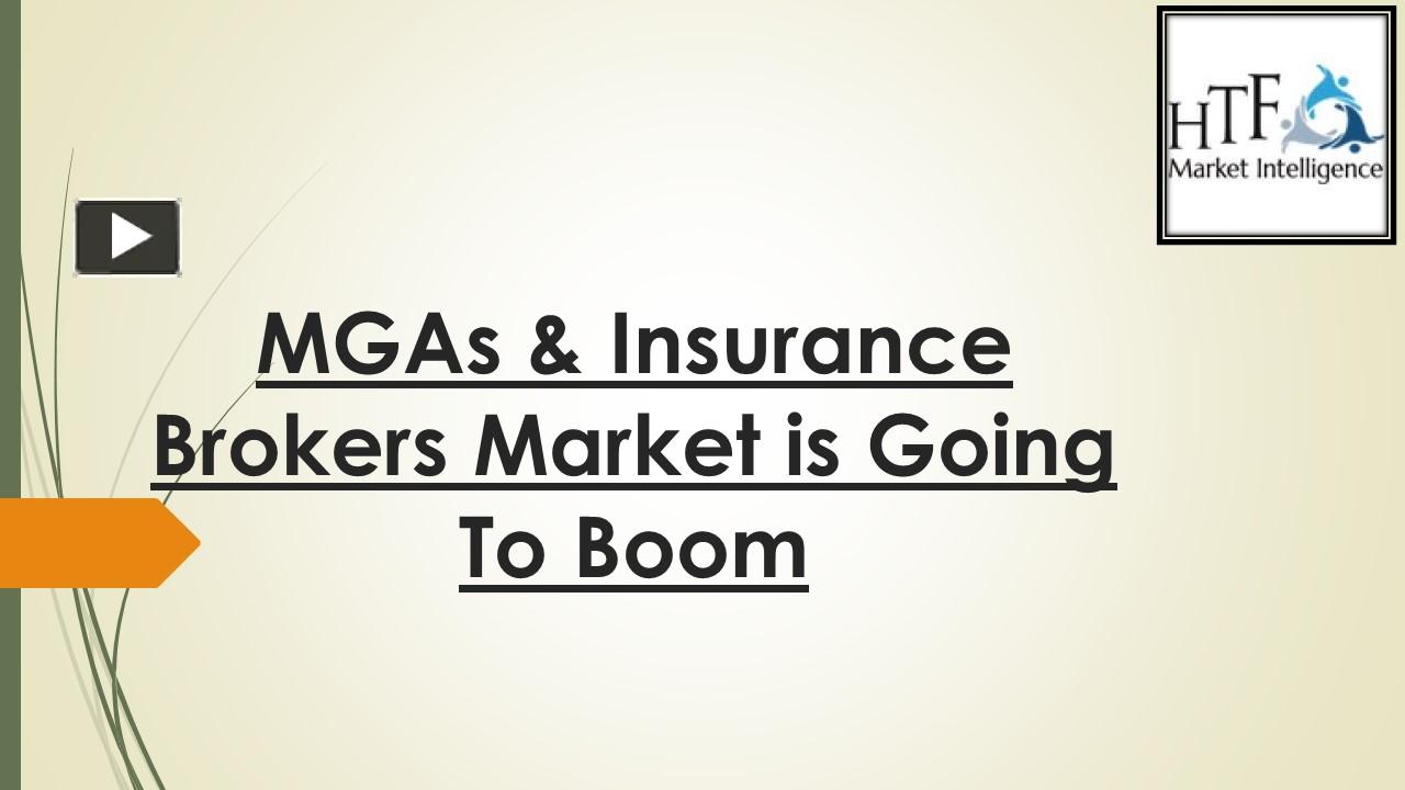 MGAs & Insurance Brokers presentation | free to download