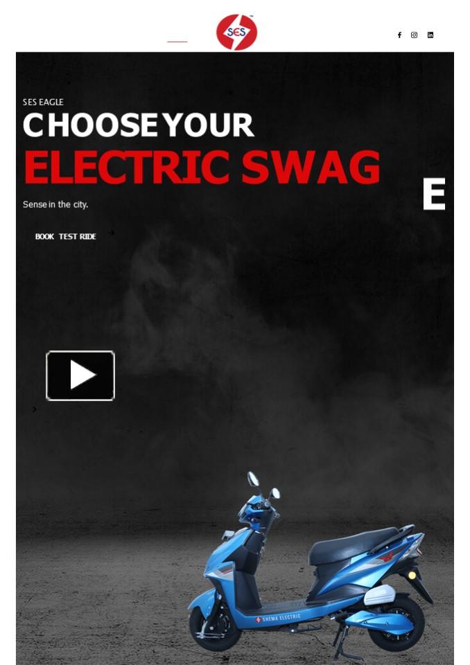 Electric Scooter in India_SES Eagle - Shema E-Vehicle & Solar Pvt. Ltd ...