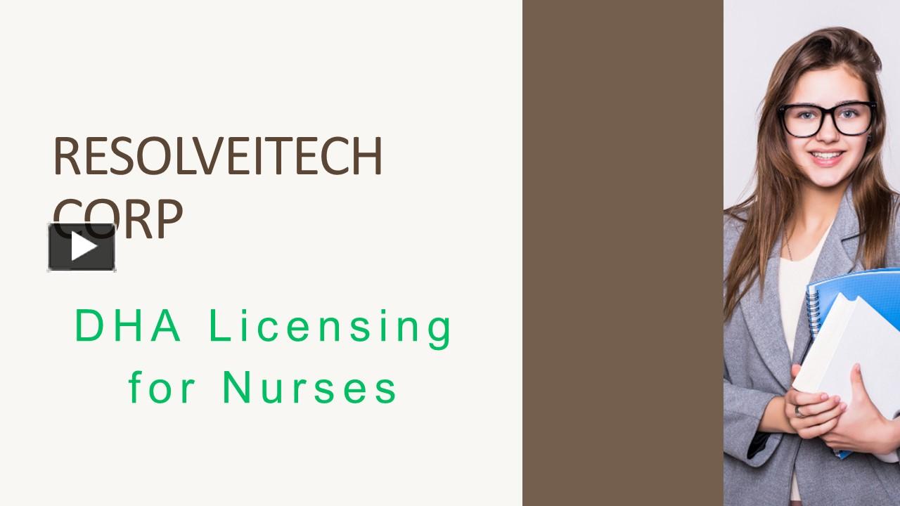 PPT – DHA Licensing for Nurses PowerPoint presentation | free to ...