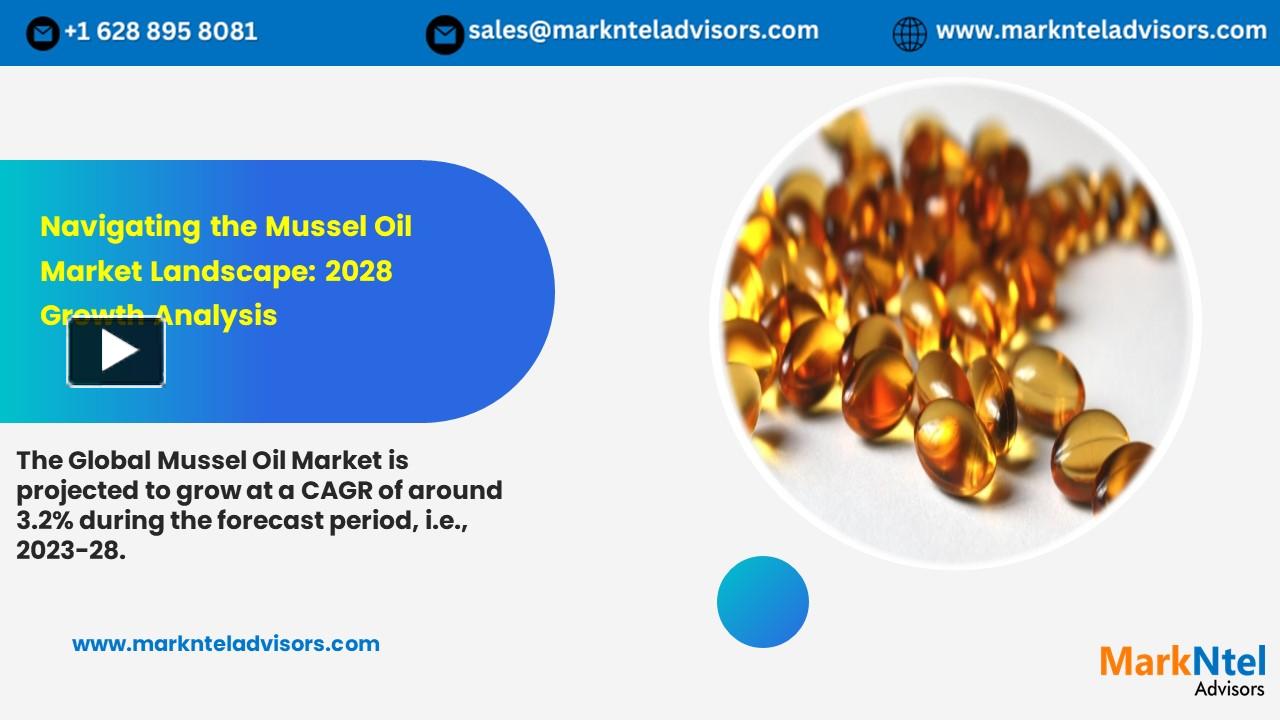 Global Mussel Oil Market Research Report: Forecast (2023-2028 ...