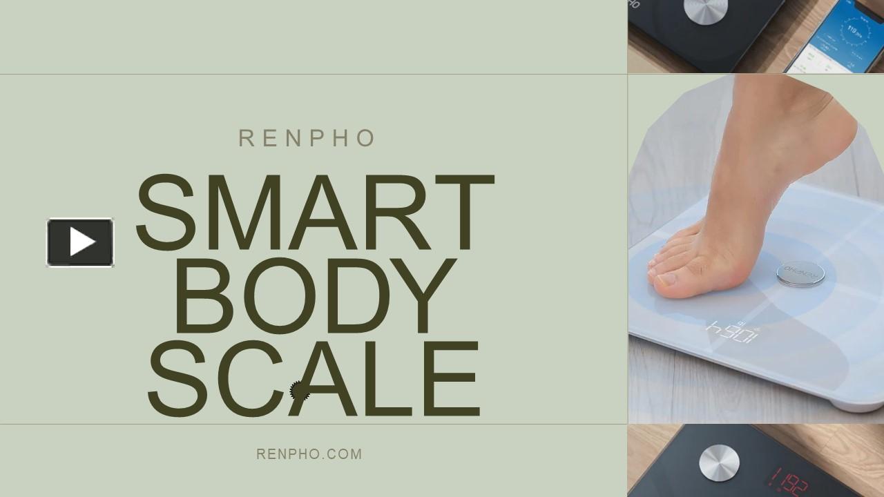 Renpho Smart Body Scale Compilation presentation | free to download