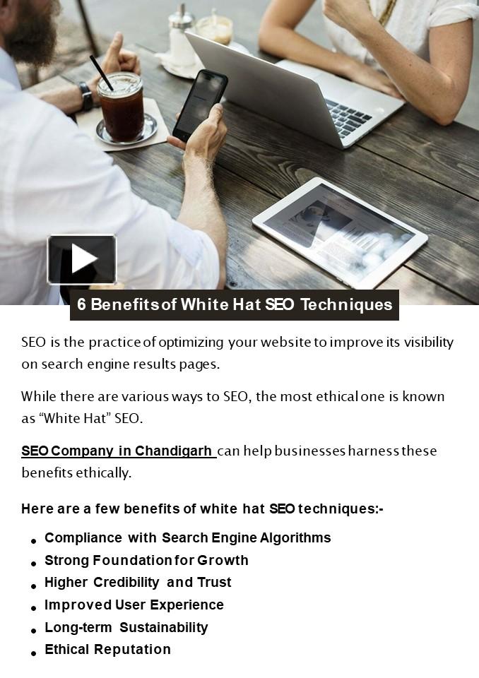 PPT – 6 Benefits of White Hat SEO Techniques PowerPoint presentation ...