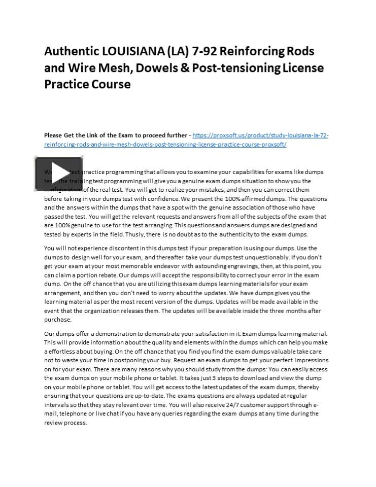 PPT – Authentic LOUISIANA (LA) 7-92 Reinforcing Rods and Wire Mesh ...