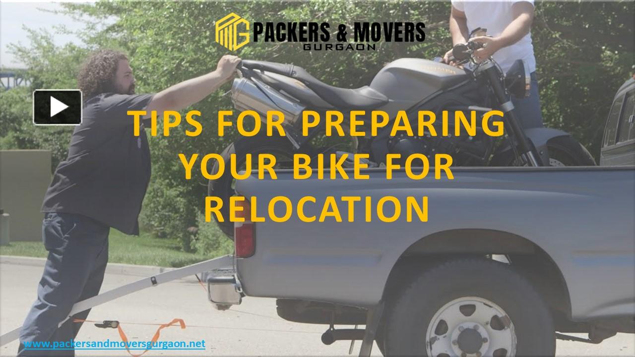 PPT – TIPS FOR PREPARING YOUR BIKE FOR RELOCATION (1) PowerPoint ...