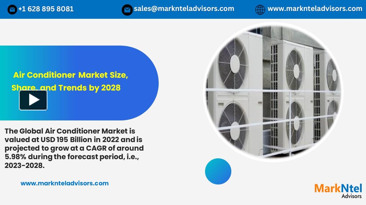 Global Air Conditioner Market Research Report: Forecast (2023-2028 ...