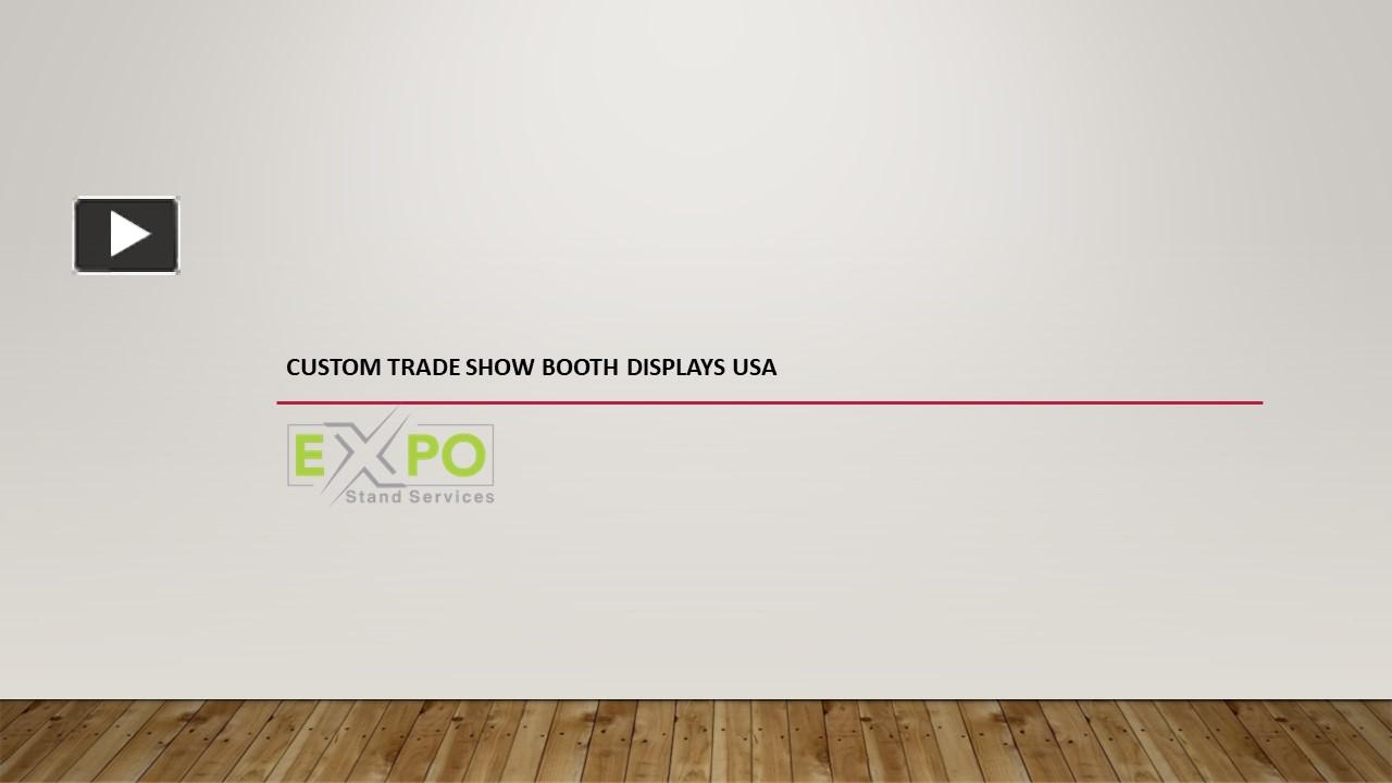 PPT – Understanding the art of designing the perfect booth display ...
