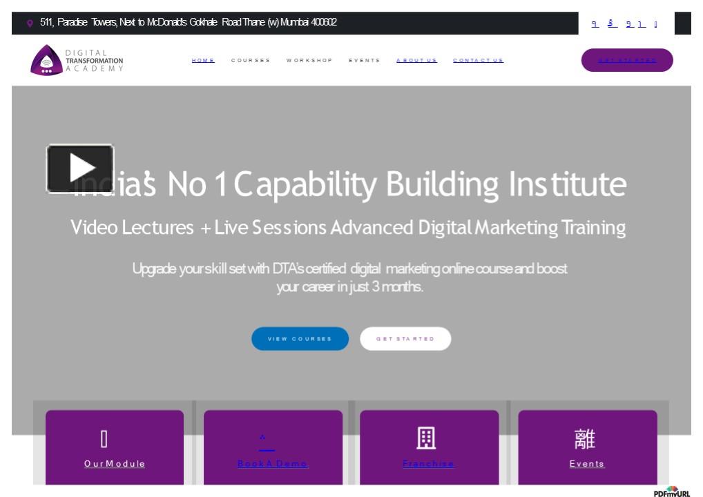 PPT – Digital Marketing Course in Mumbai with Placements PowerPoint ...