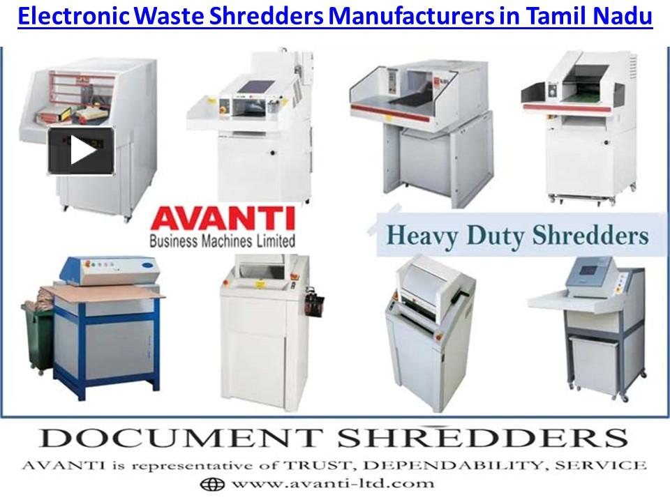 Buy Shredder Machine from Shredding Machine Manufacturers in India ...