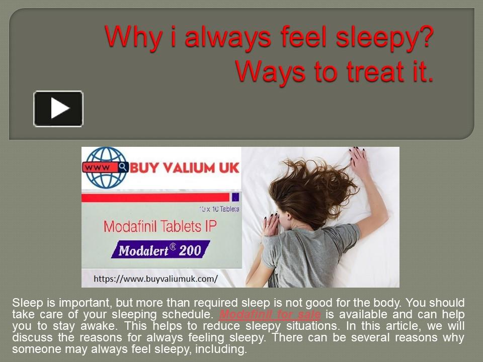 Why i always feel sleepy? Ways to treat it. presentation | free to download