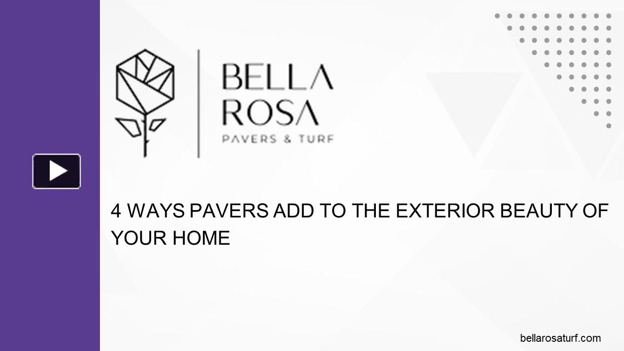 PPT – 4 Ways Pavers Add to The Exterior Beauty of Your Home PowerPoint ...