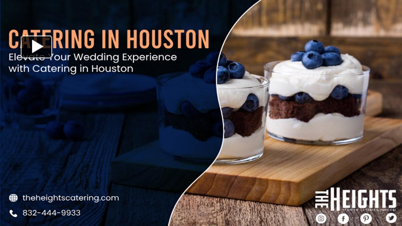 PPT – Houston Wedding Catering: Elevate Your Big Day with Culinary ...