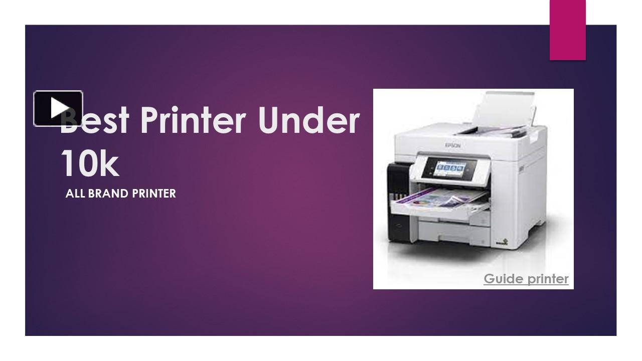 PPT – Guide Printer PowerPoint presentation | free to download - id ...