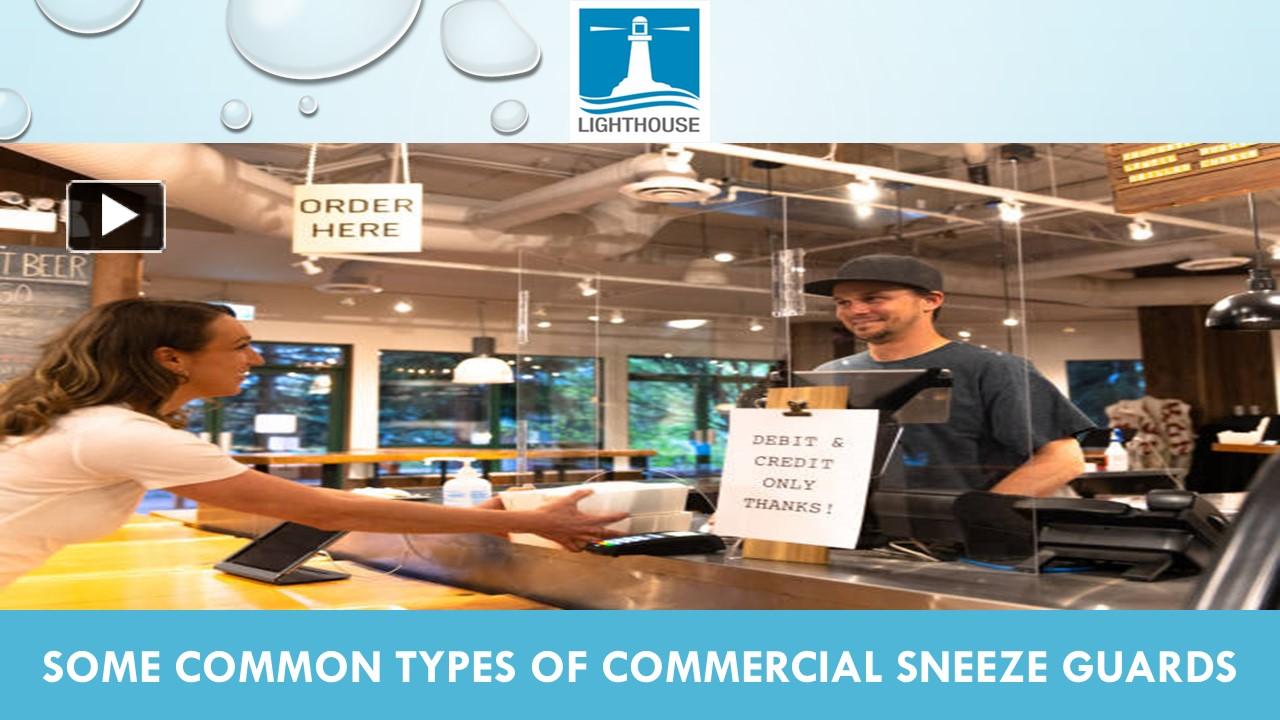PPT – Some Common Types of Commercial Sneeze Guards PowerPoint ...