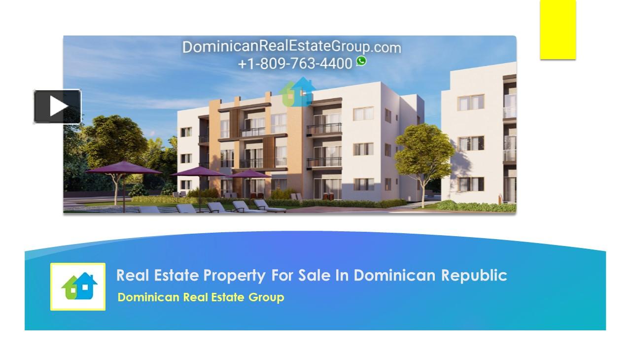 PPT – Real Estate Property For Sale In Dominican Republic PowerPoint ...