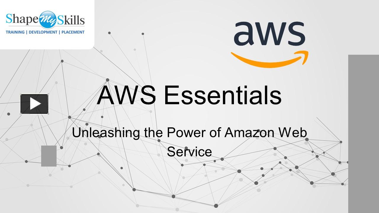 PPT – AWS mastering a comprehnsive training guide PowerPoint ...