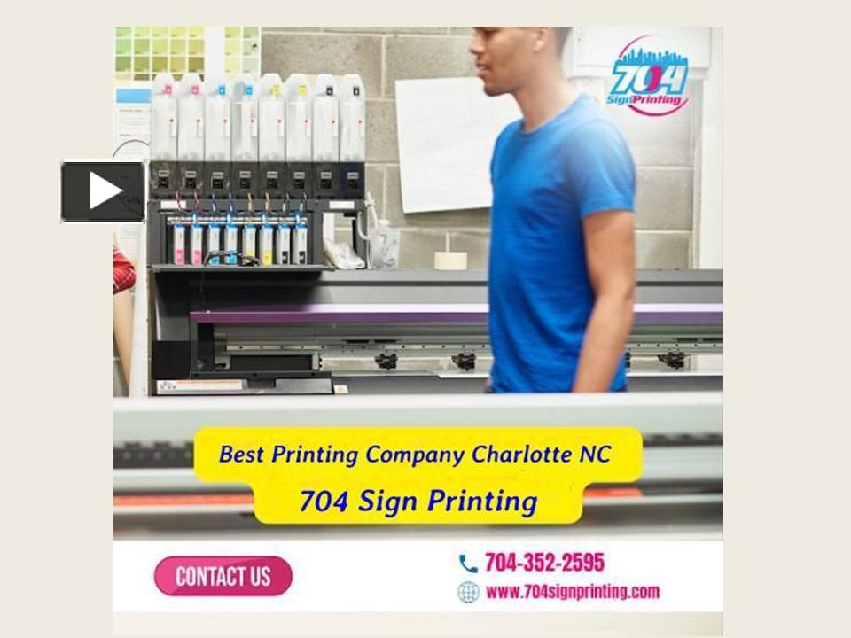 PPT – The Best of the Best Printing Company Charlotte NC PowerPoint ...