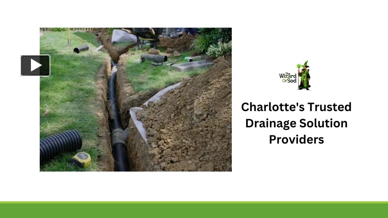 PPT – CHARLOTTE’S TRUSTED DRAINAGE SOLUTION PROVIDERS PowerPoint ...