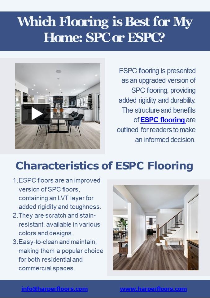 Should I Install SPC or ESPC Flooring in My House? presentation | free ...