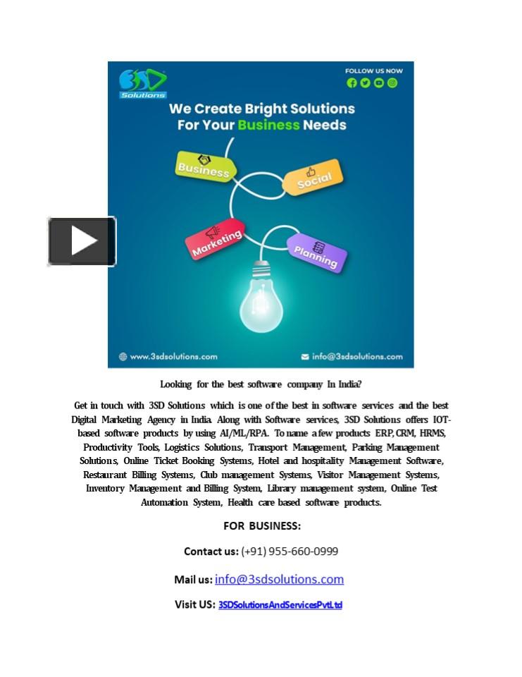 PPT – Best Software Company in Bhubaneswar PowerPoint presentation ...