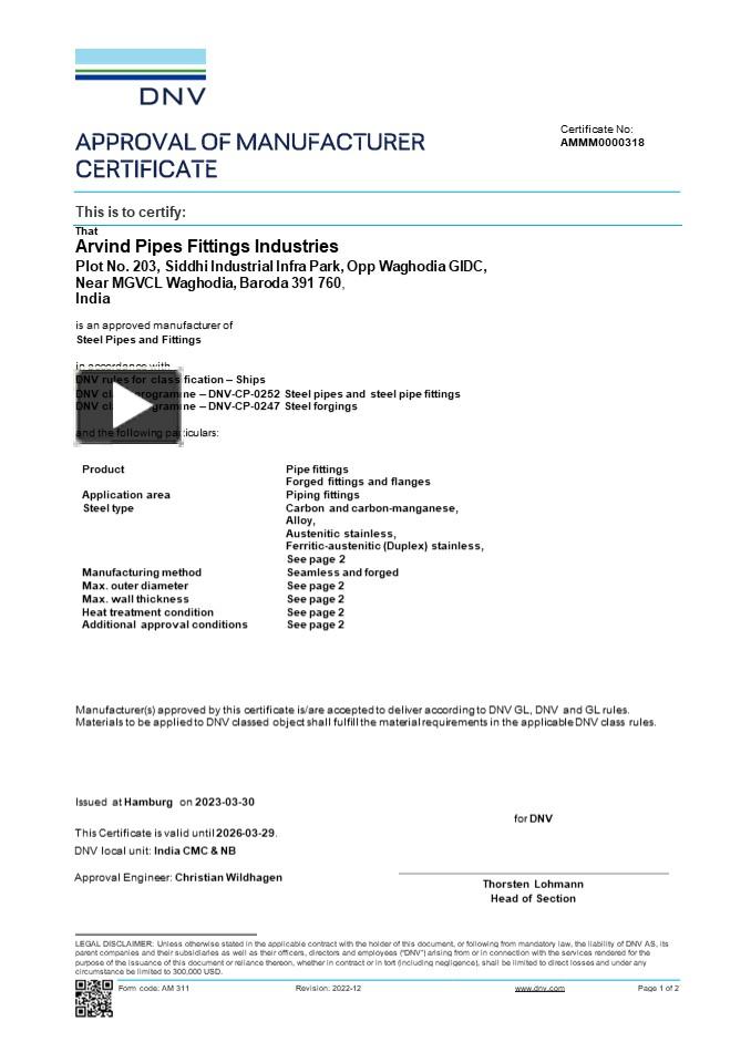 PPT – DNV GL Approved Pipe Fittings PowerPoint presentation | free to ...