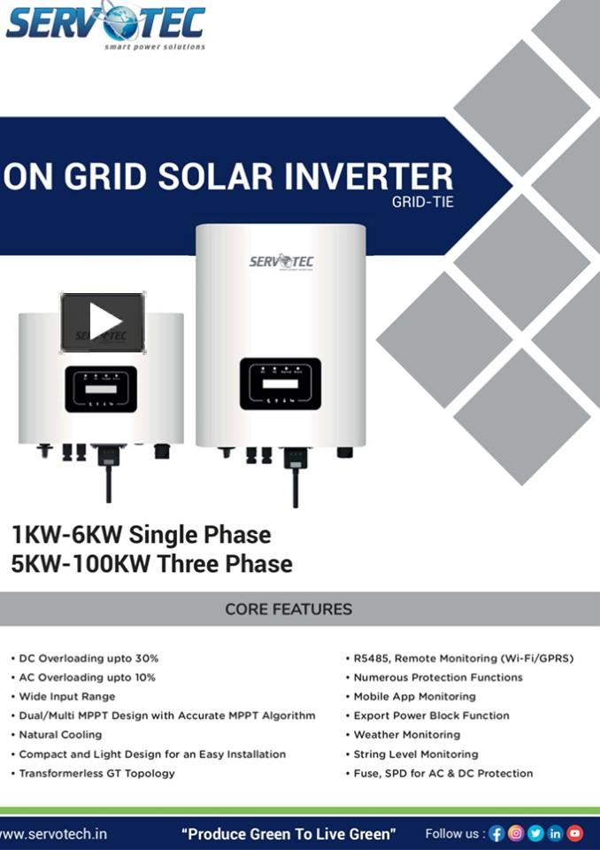 PPT – Solar On Grid Inverter (Grid Tie) Catalogue PowerPoint ...