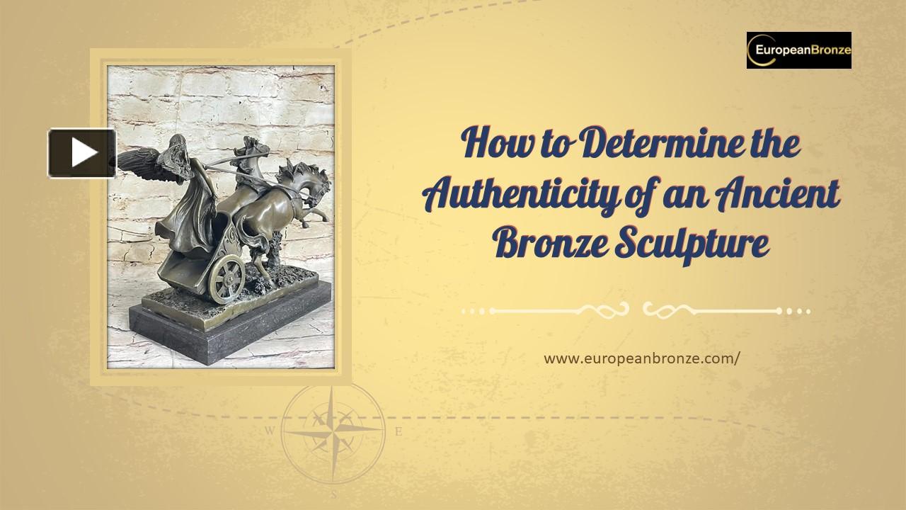 How to Determine the Authenticity of an Ancient Bronze Sculpture ...