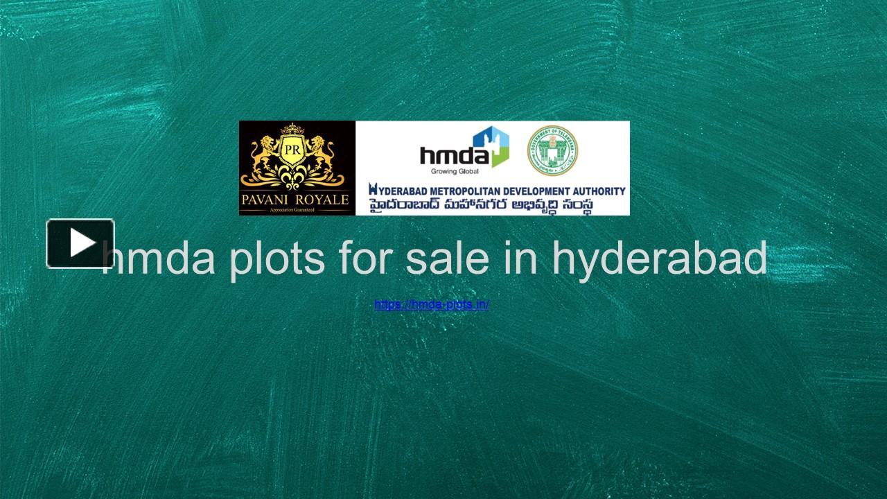 PPT – hmda plots for sale in hyderabad PowerPoint presentation | free ...
