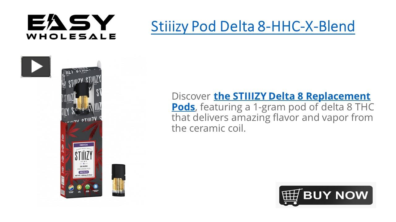 PPT – Stiiizy Pod Delta 8-HHC-X-Blend PowerPoint presentation | free to ...