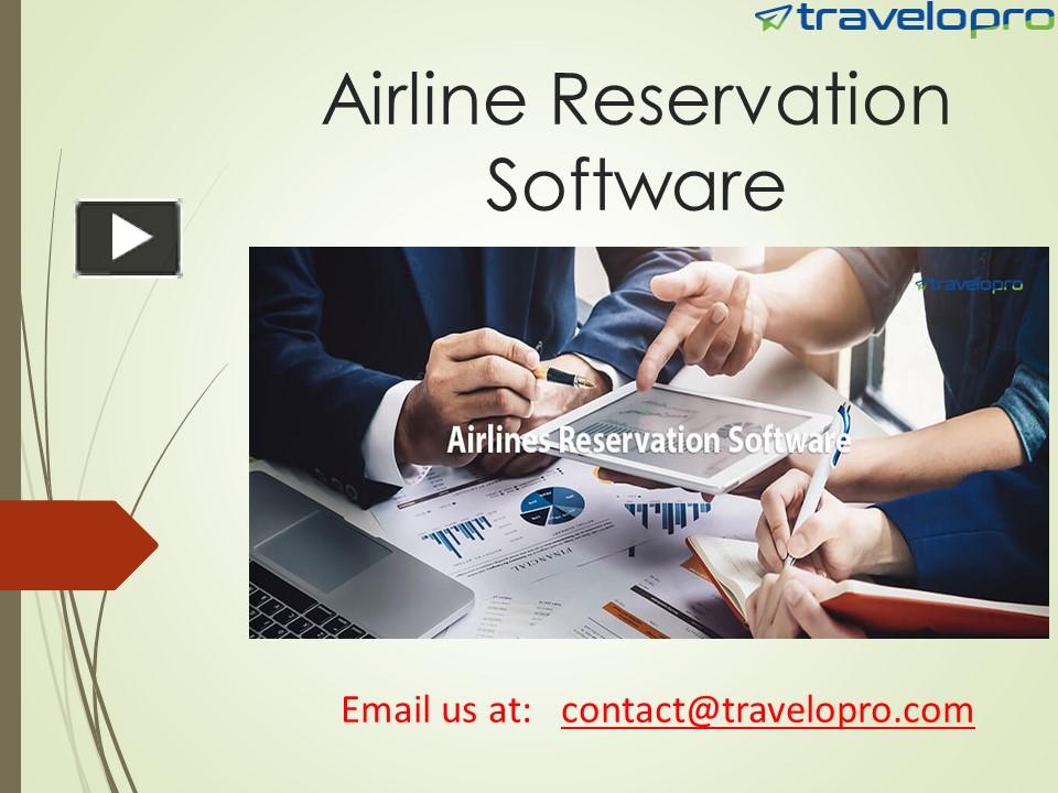 PPT – Airline Reservation Software PowerPoint presentation | free to ...