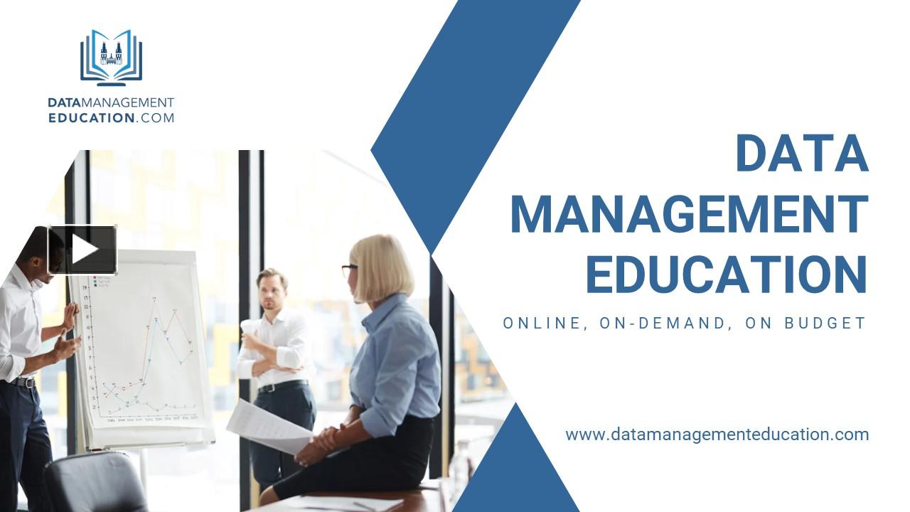 Data Management Education (1) presentation | free to download
