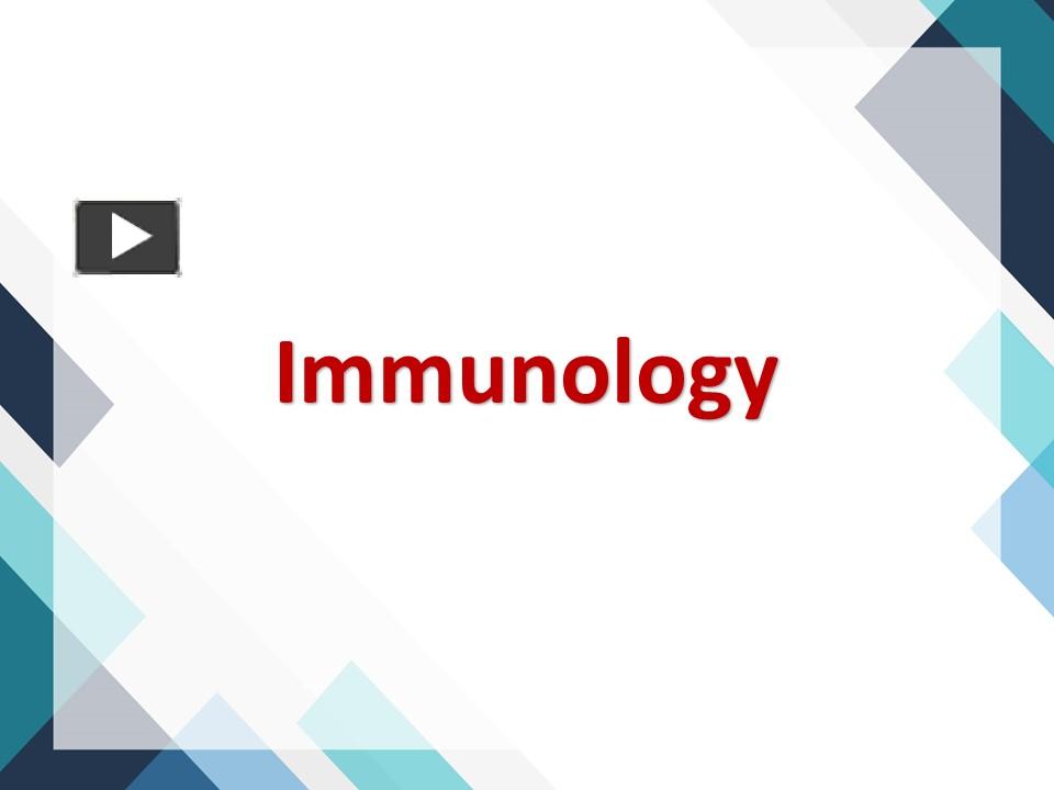immunology presentation | free to download