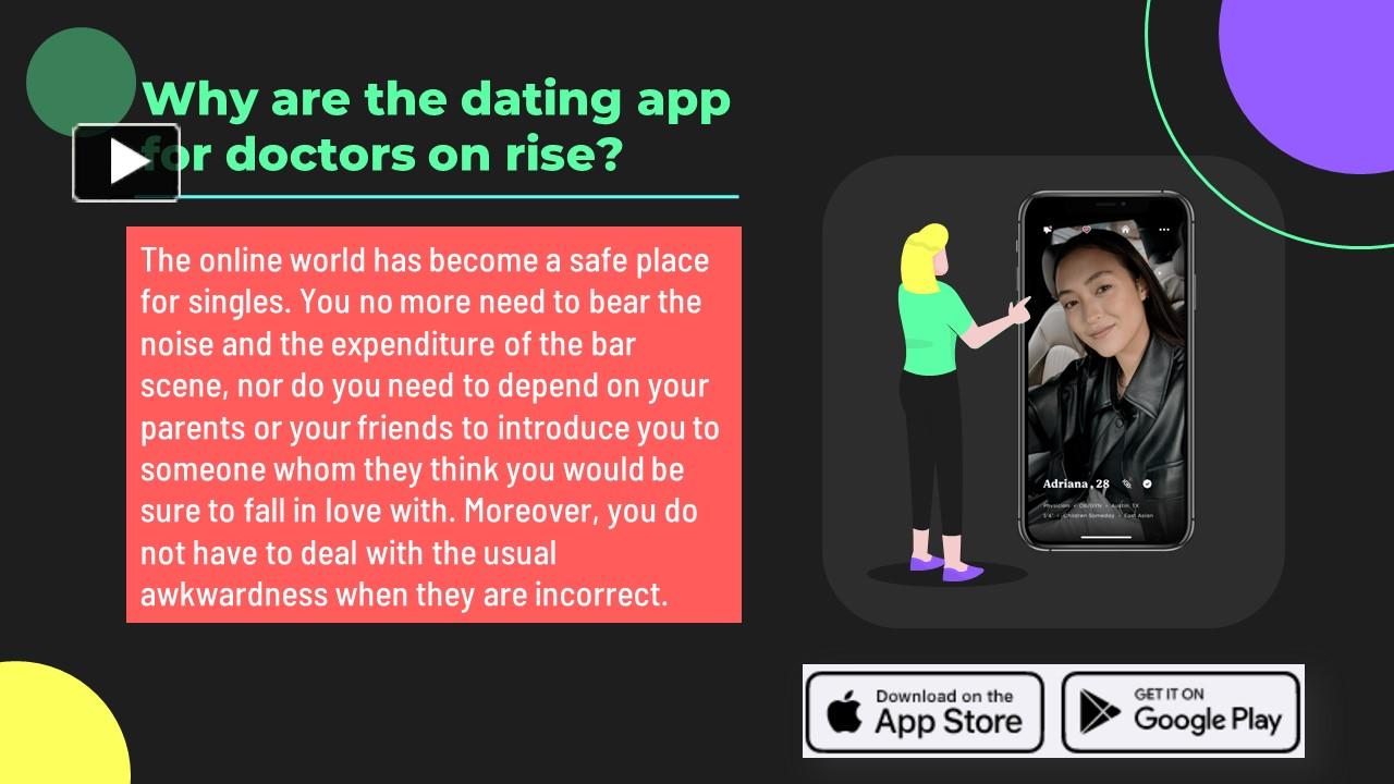 Why are the dating app for doctors on rise? presentation | free to download