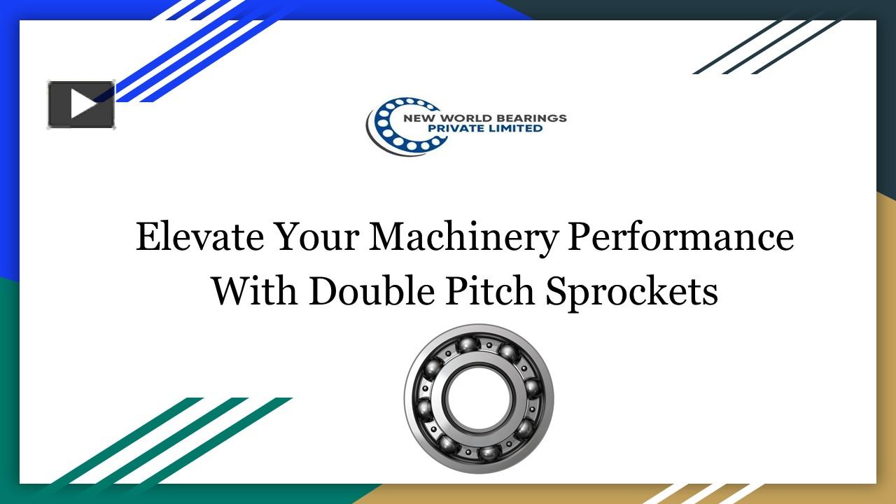 PPT – Elevate Your Machinery Performance With Precision Sprockets ...