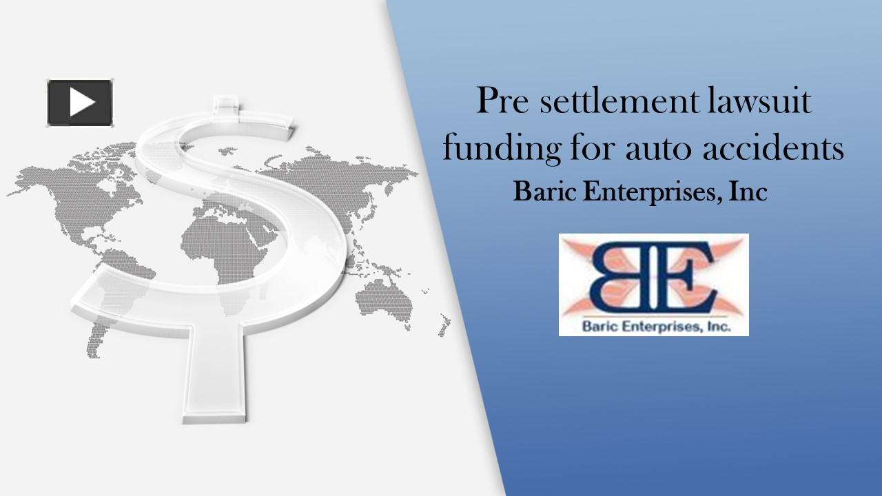 PPT – pre settlement lawsuit funding for auto accidents PowerPoint ...
