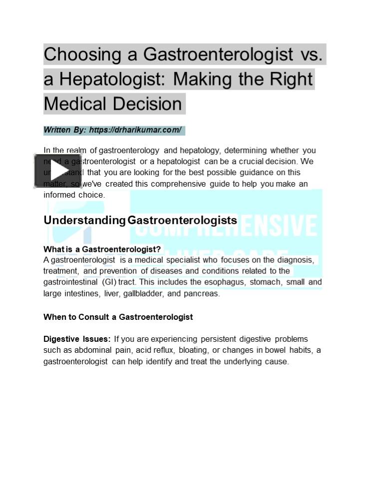 Gastroenterologist In Kochi Best Gastroenterologist In Ernakulam
