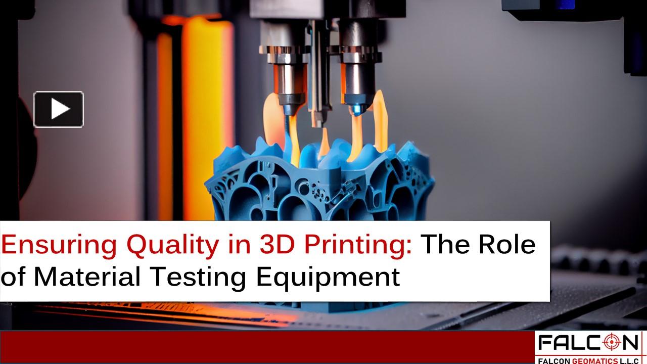 PPT – Ensuring Quality in 3D Printing: The Role of Material Testing ...