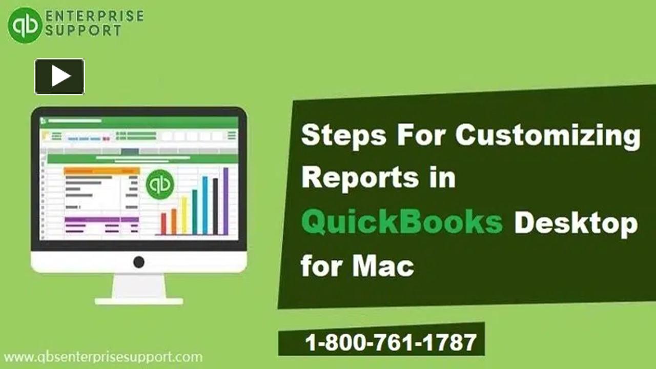 Mastering Report Customization in QuickBooks for Mac presentation ...