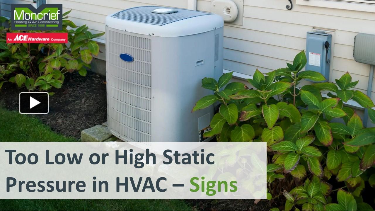 PPT – Unveiling the Mystery: Static Pressure in HVAC Systems ...