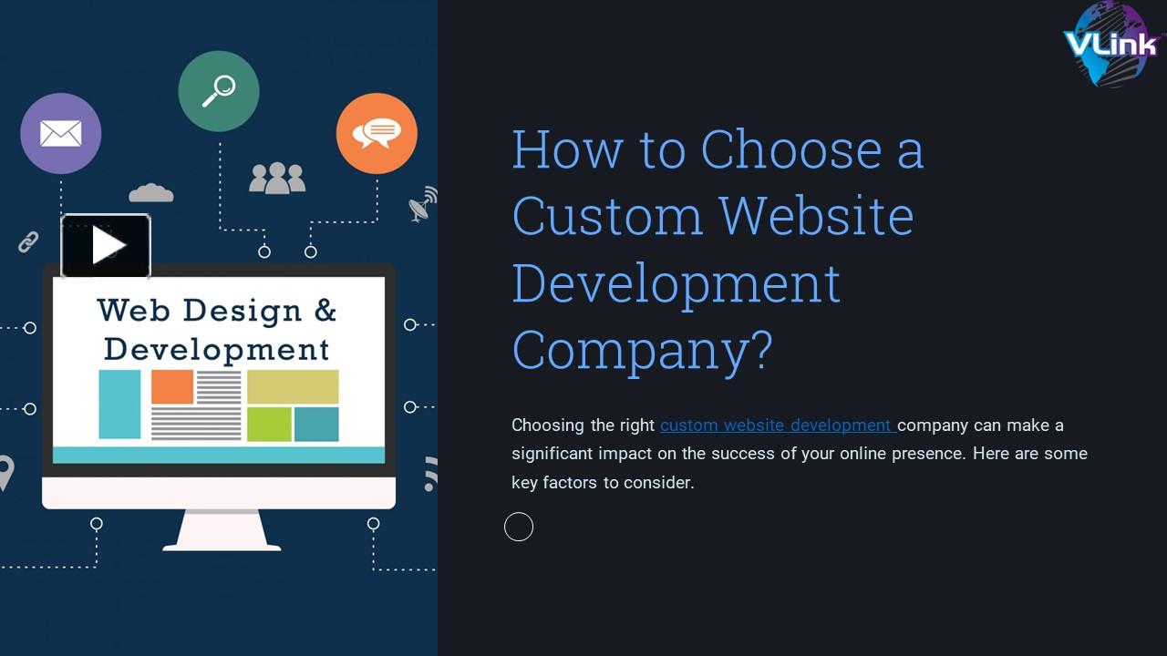 PPT – How to choose a custom website development company ppt PowerPoint ...