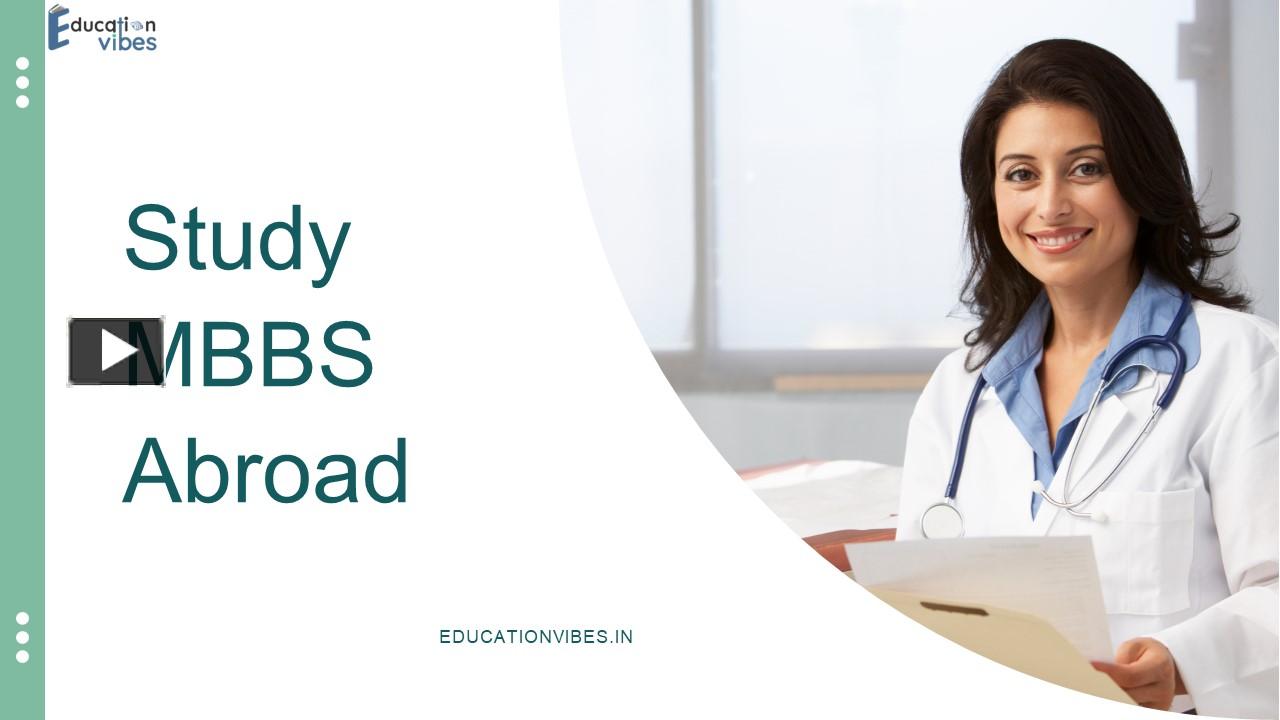 Study MBBS in abroad presentation | free to download