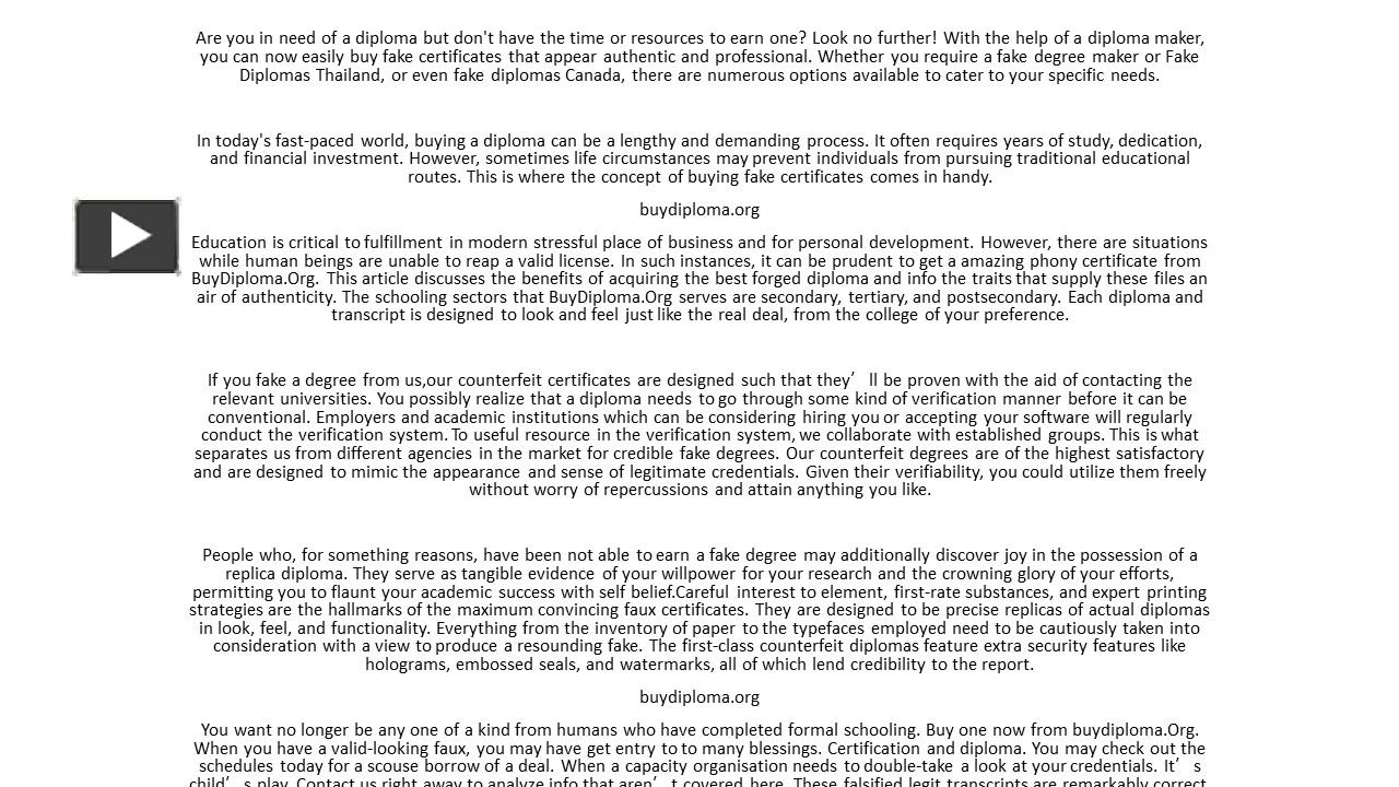 PPT – degree maker in pakistan PowerPoint presentation | free to ...