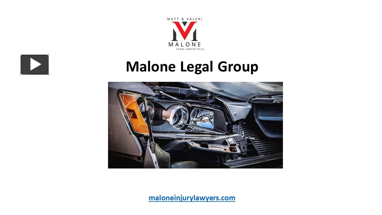 PPT – Malone Legal Group PowerPoint presentation | free to download ...