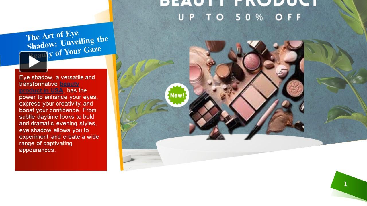 The Art of Eye Shadow Unveiling the Beauty of Your Gaze presentation ...