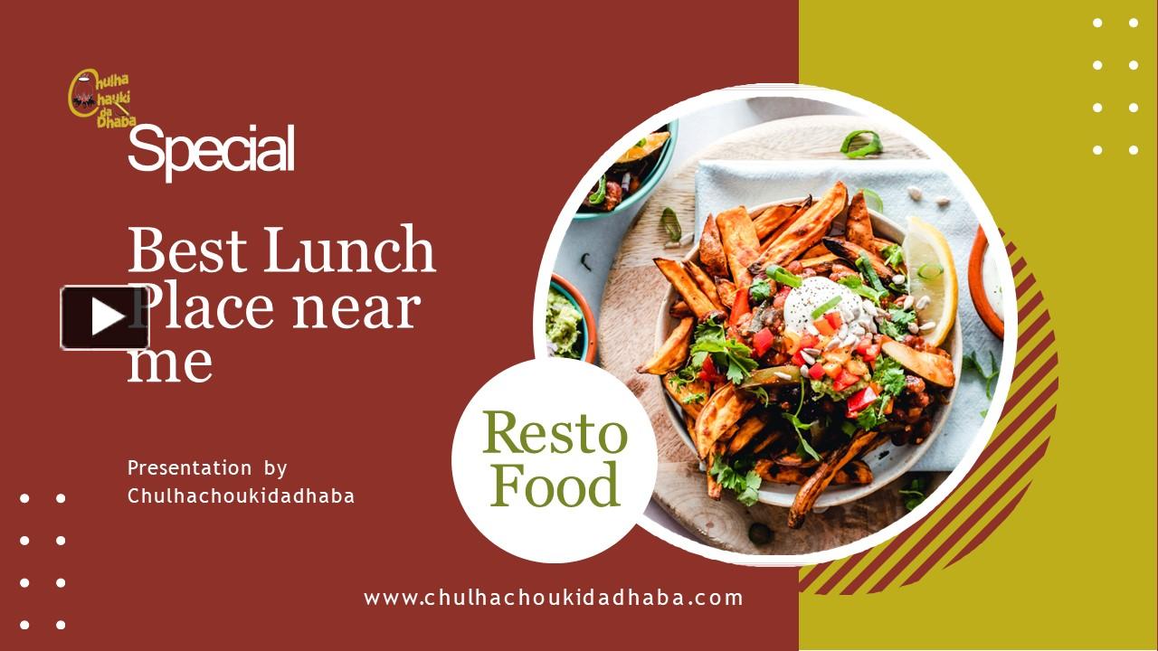 PPT – Best Lunch Place near me PowerPoint presentation | free to ...