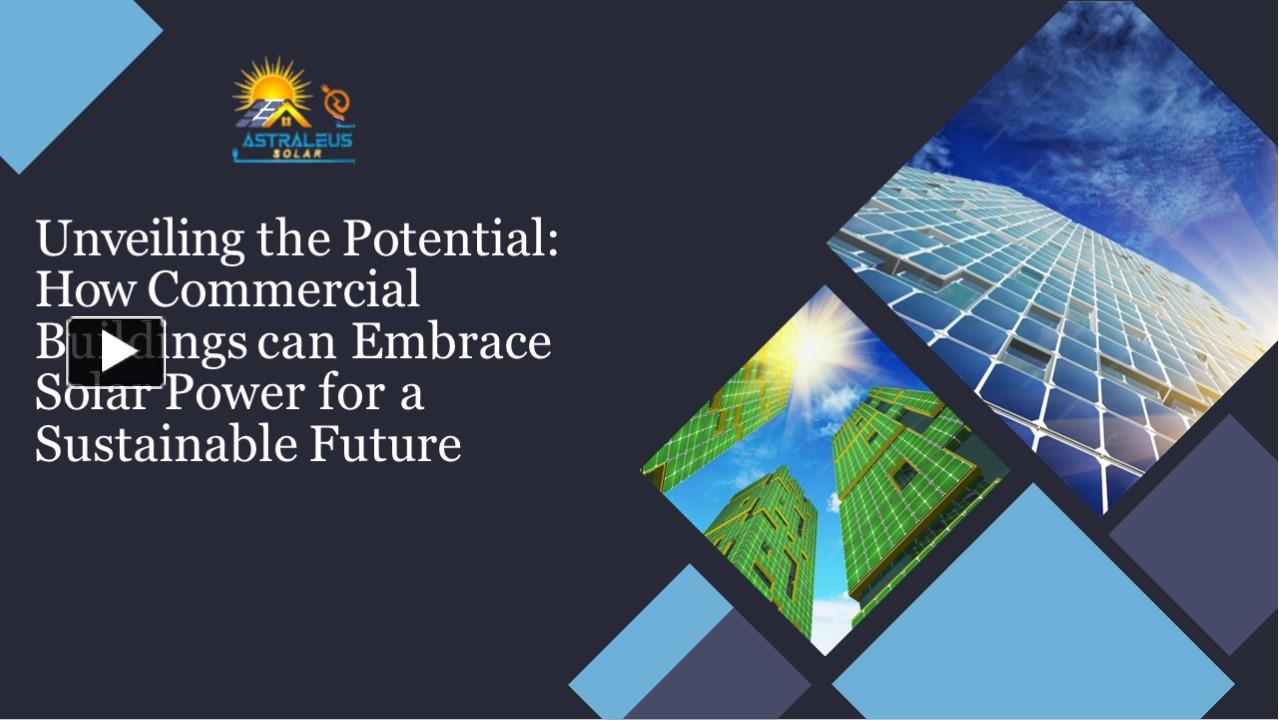 PPT – Shining the Light on Solar Power: How Commercial Buildings Can ...
